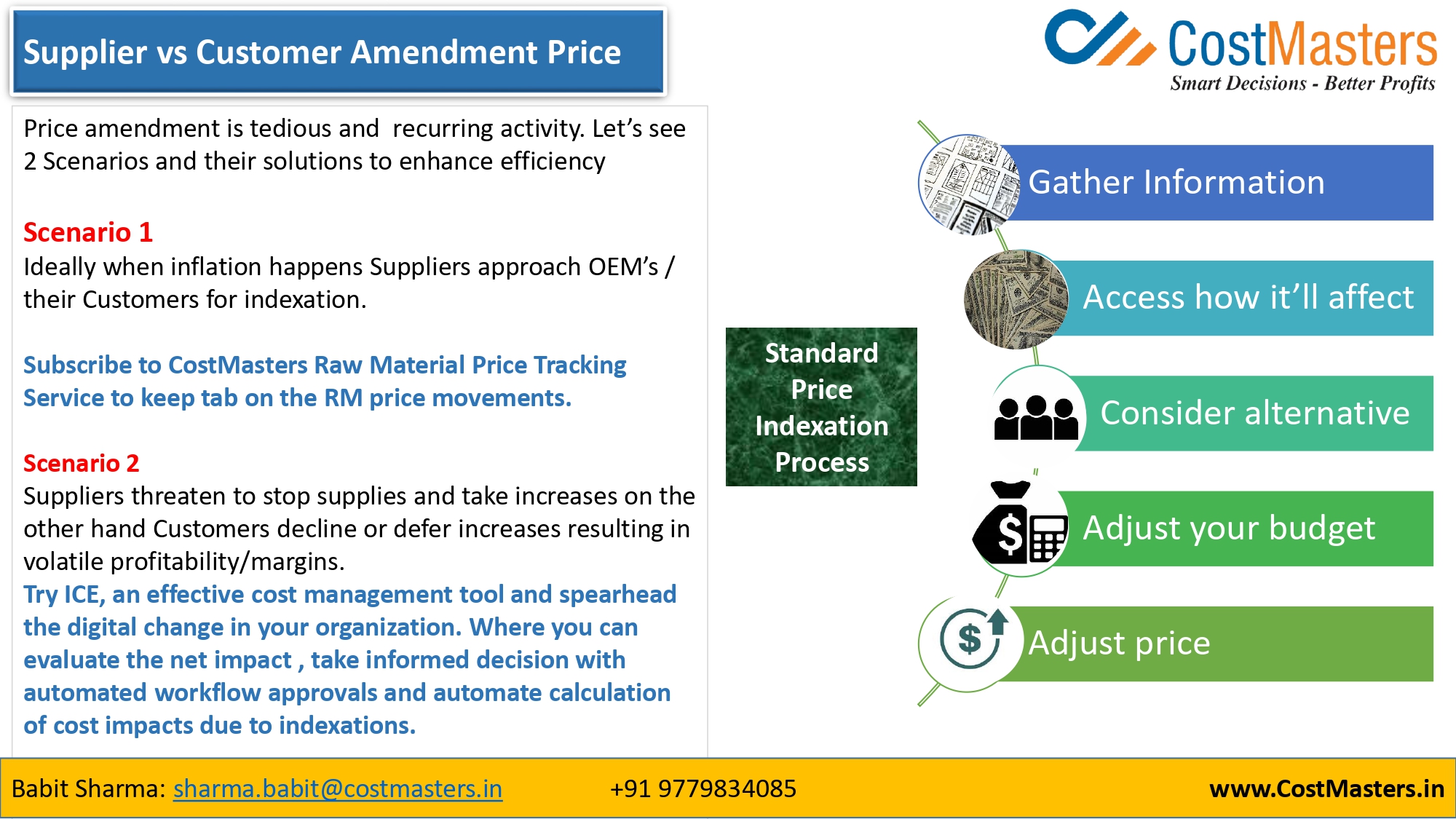 Are you worried about performing cost analysis for customer costing ...